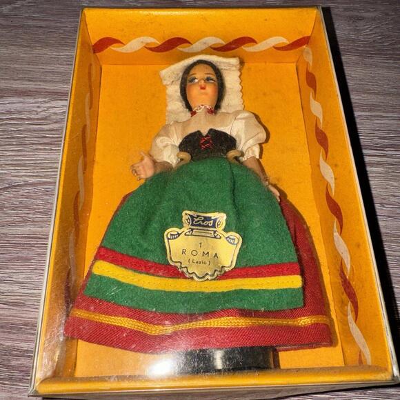 Toys | Vintage Enos 6 Roma With Conga Souvenir Doll Made In Italy 195s ...